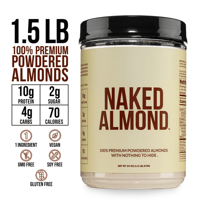 Powdered Almonds 1.5LB - Premium - Naked Almond