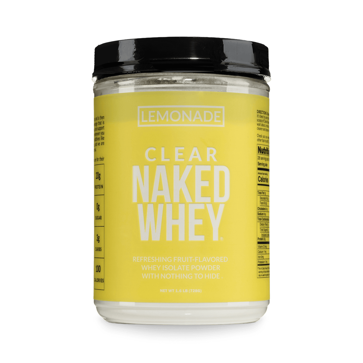 Lemonade Whey Protein Isolate | Clear Naked Whey