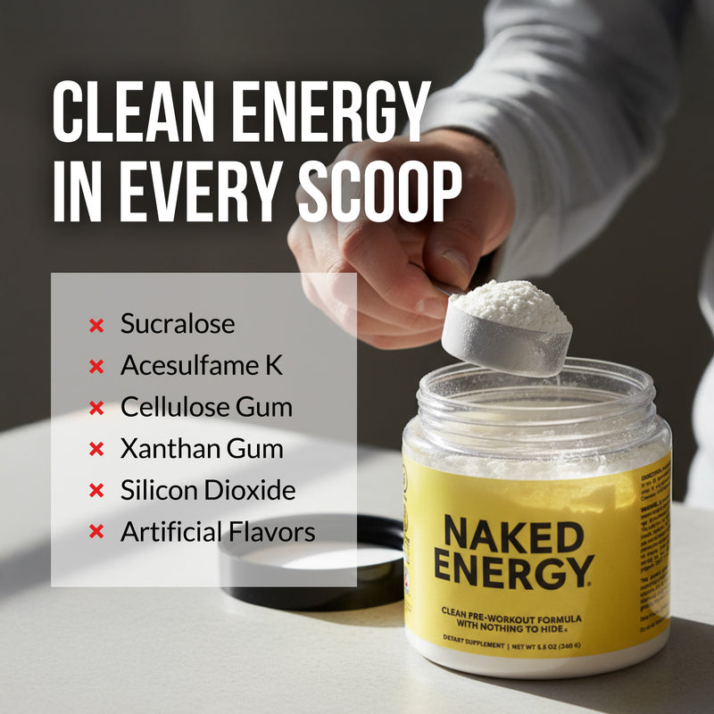 Vegan Pre Workout Supplement - Naked Energy