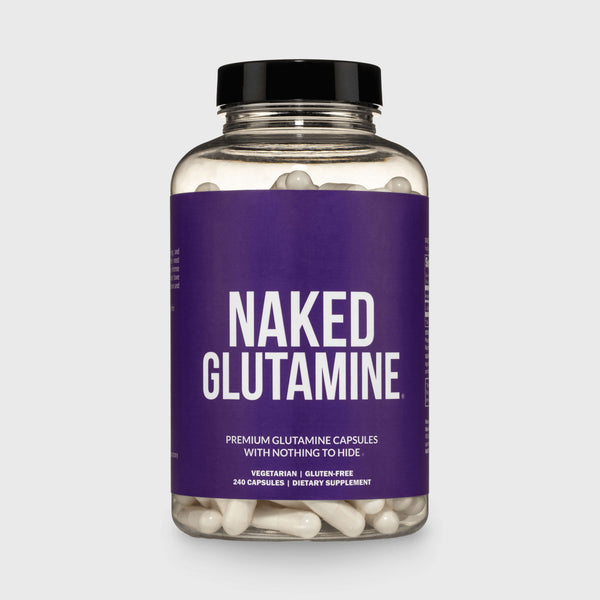 L Glutamine Capsules | Naked Glutamine - 120 Servings