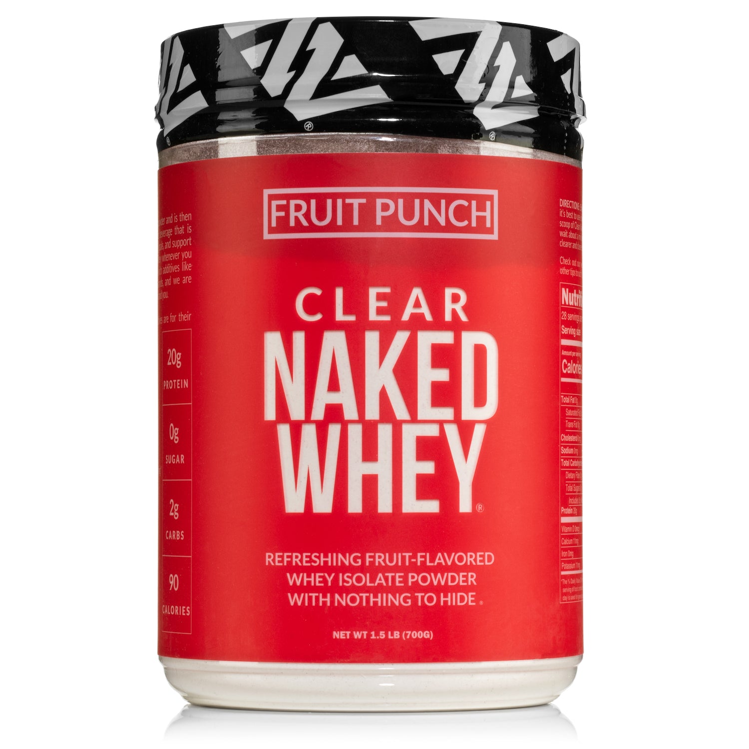 Fruit Punch Whey Protein Isolate | Clear Naked Whey – Naked Nutrition