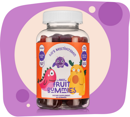 Kids Multivitamin Gummies | 60 Fruit Gummies