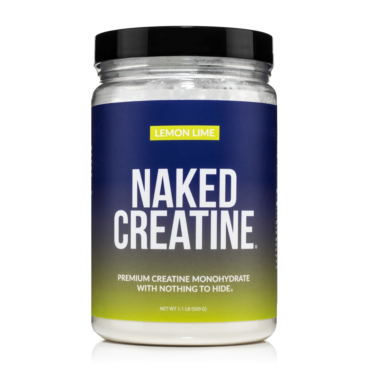Lemon Lime Creatine Monohydrate Powder - Naked Creatine 1.1 LB