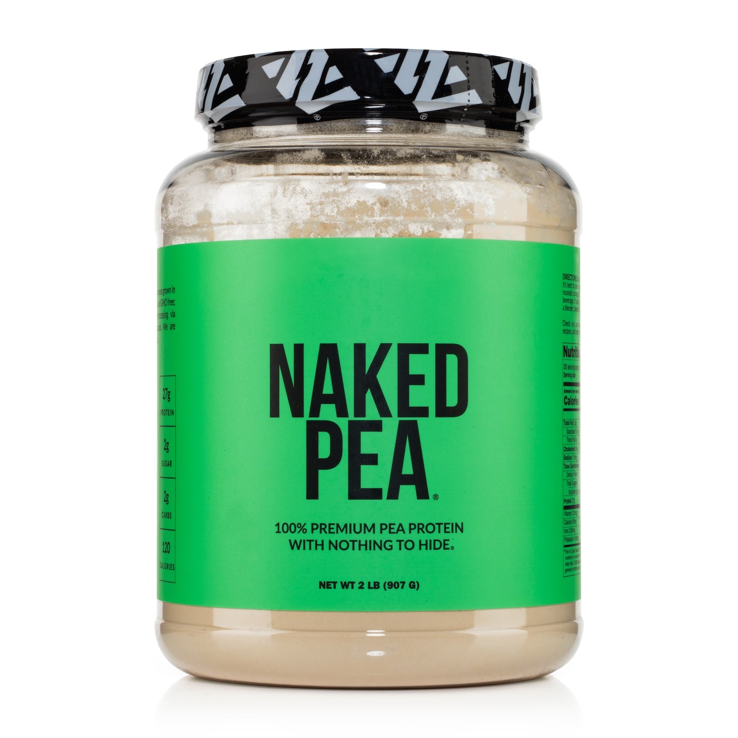 Pea Protein Powder 2LB - Vegan & Gluten Free - Naked Pea