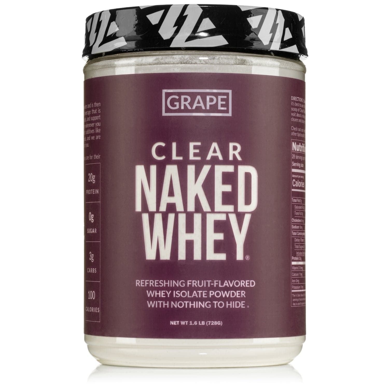 Grape Whey Protein Isolate | Clear Naked Whey – Naked Nutrition